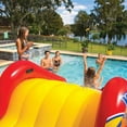 WOW Sports Slide N Smile Inflatable Pool Slide with Sprinklers ...