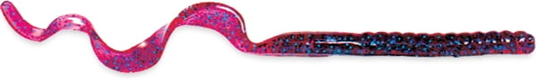 Culprit C720-49 Plum Crazy 7.5" Original Worm Soft Plastic Lure 18 Pk ...