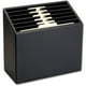 Classic Black Leather Vertical Letter Sorter - Walmart.com