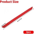 2 Pcs Red Polka Dot Bow Headbands, Vintage Cute Bandana Bow Headbands ...