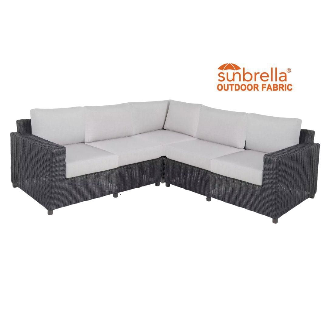 Click here for Think Patio Deer Ridge 5-Piece Sectional Set prices
