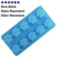 Food Grade Silicone Paw Print Mold, DaKuan Set of 4 Packs Reusable Dog ...