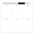 Utility Large 12x9 Weekly Task Planner Desk Pad - Walmart.com