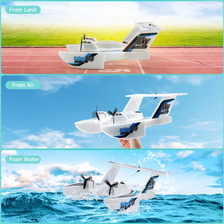 Flying Boat Rc Seaplane Rumdout RC Plane For Water Land & Air ...