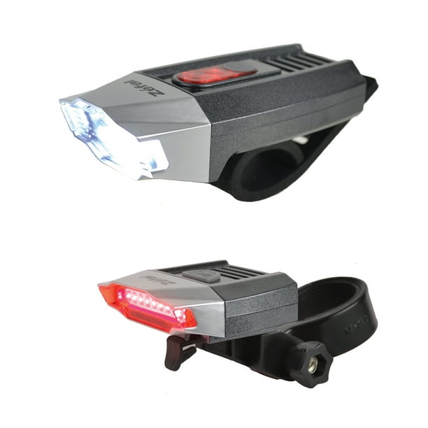 Zefal Manta Pro Bike Cycling Front, Rear Light Set (Rechargeable, 200 ...