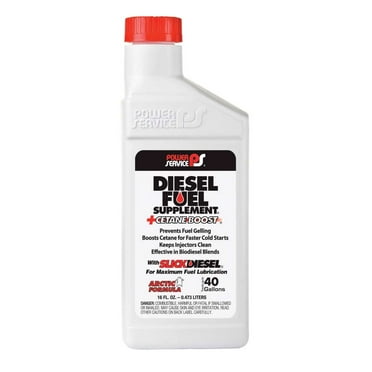 Diesel Fuel Additive, Amber, 80 oz. POWER SERVICE PRODUCTS 03080-06 ...