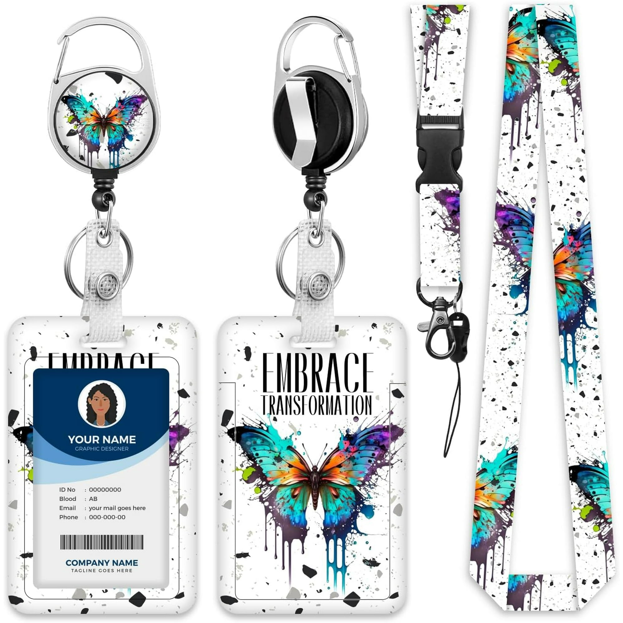 Click here for Unbranded Cute Butterfly Lanyard Set  Heavy Duty R... prices