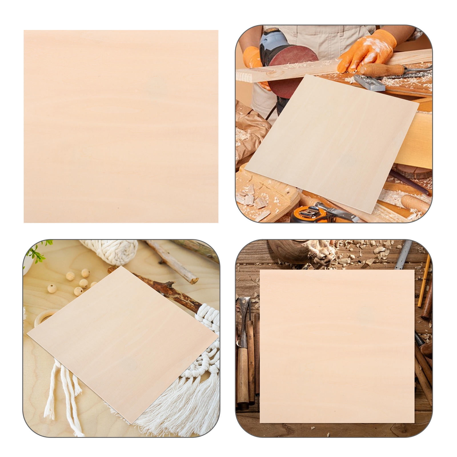 Click here for Writwaa 6pcs Wood Panel Smooth Surface For Diy Pro... prices