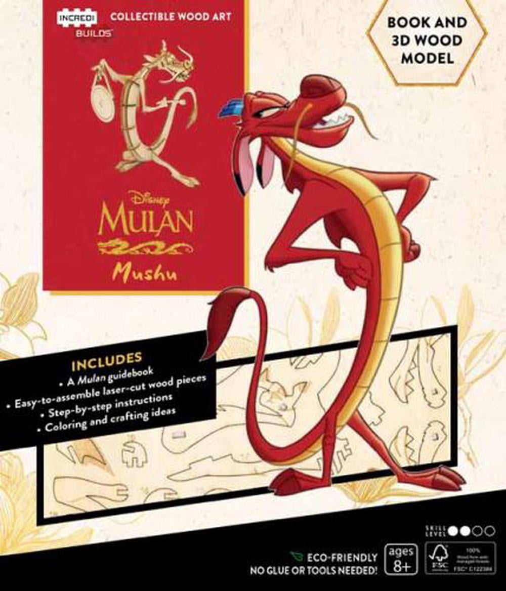 Incredibuilds: Disney's Mulan: Mushu - Walmart.com