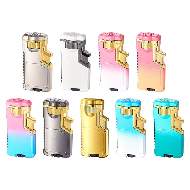 Red Green Blue Color Flame Lighters KQJQS Torch Color Flame Lighter,