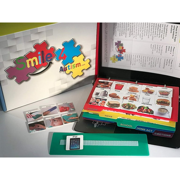 Toys For Autistic Children Visual Communication Book For Non-verbal ...