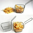 Frying Basket Potatoes Chips French Fries Mini Fry Square Basket ...
