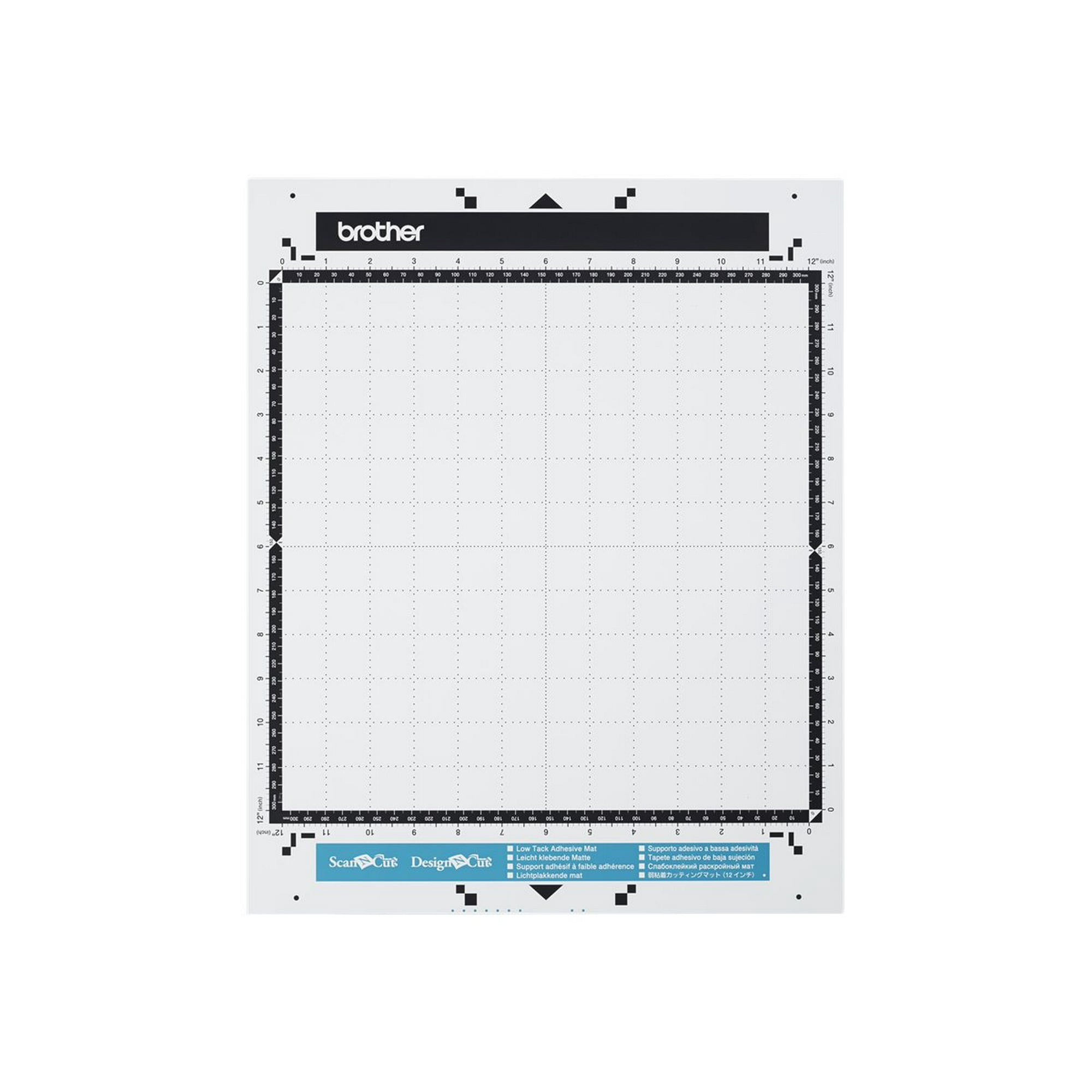 Brother Low Tack Adhesive Mat for DesignNCut machine 1 Mat 12x12 CAMATLOW12