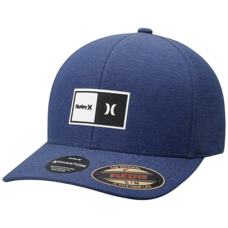 Hurley Men's Baseball Cap - Phantom Advance Stretch Fitted Hat, UPF 50 ...