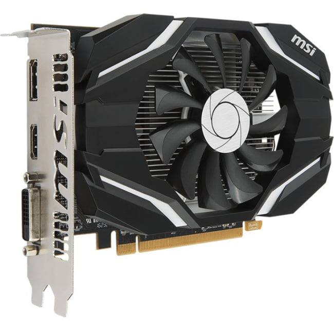 MSI GAMING RX 460 DDR5 2GB CrossFire VR Ready DirectX 12 Graphics Card ...