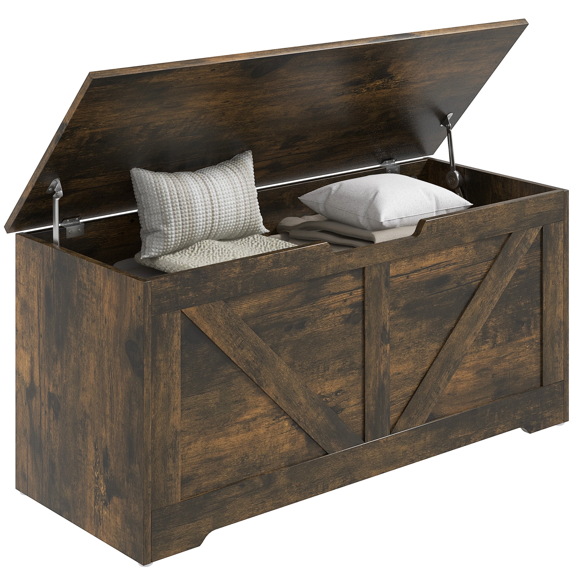 Click here for Homcom Storage Chest For Living Room  Wooden Box... prices
