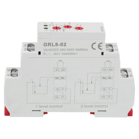 Liquid Level Control Relay Control Relay Board GRL8-02 Delay Relay ...
