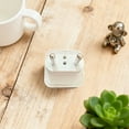 uvwlwu Universal Travel Plug Adapter with 3 Pin Design AC Power ...