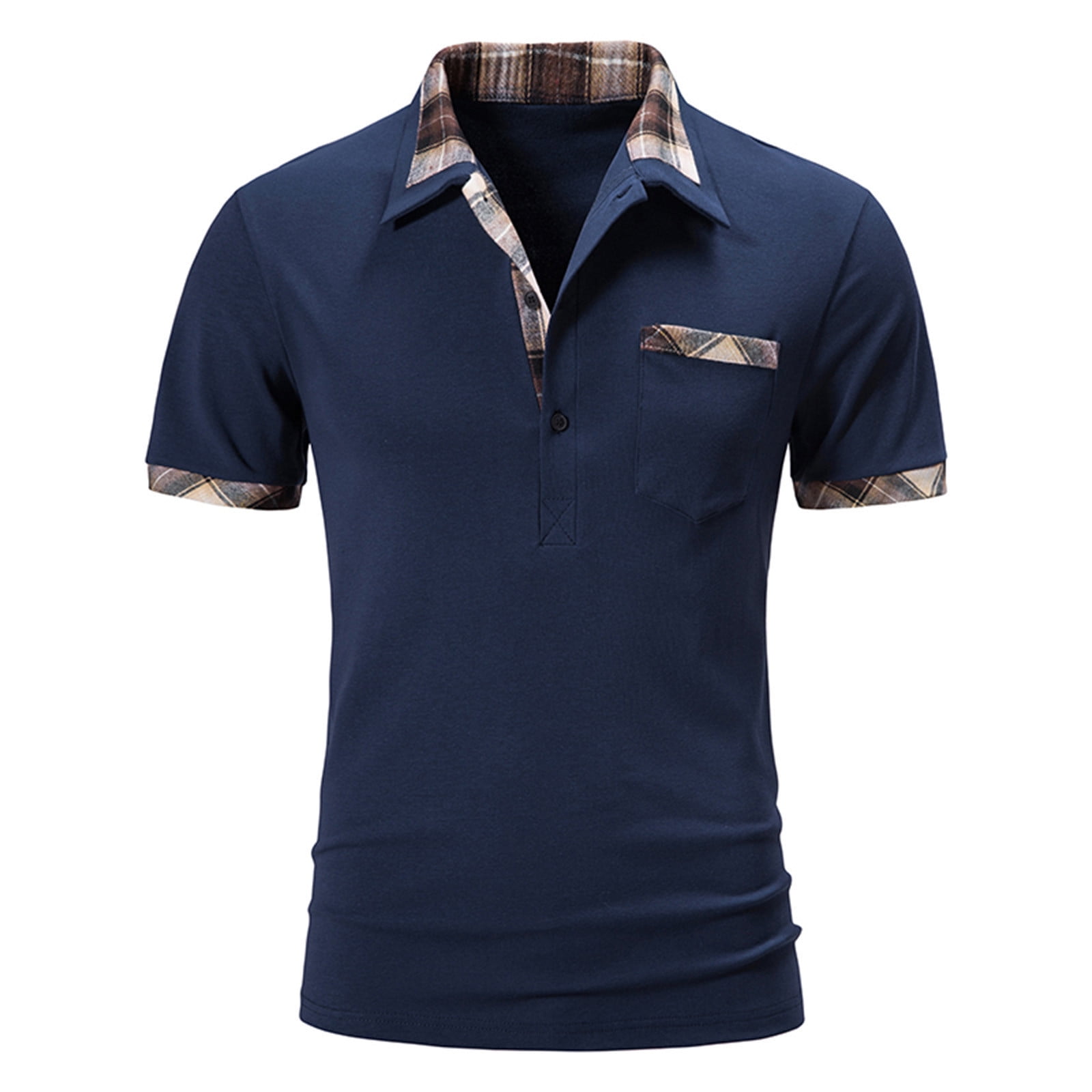 Click here for Rkstn Mens Polo Shirt Fashion Casual Button Down P... prices
