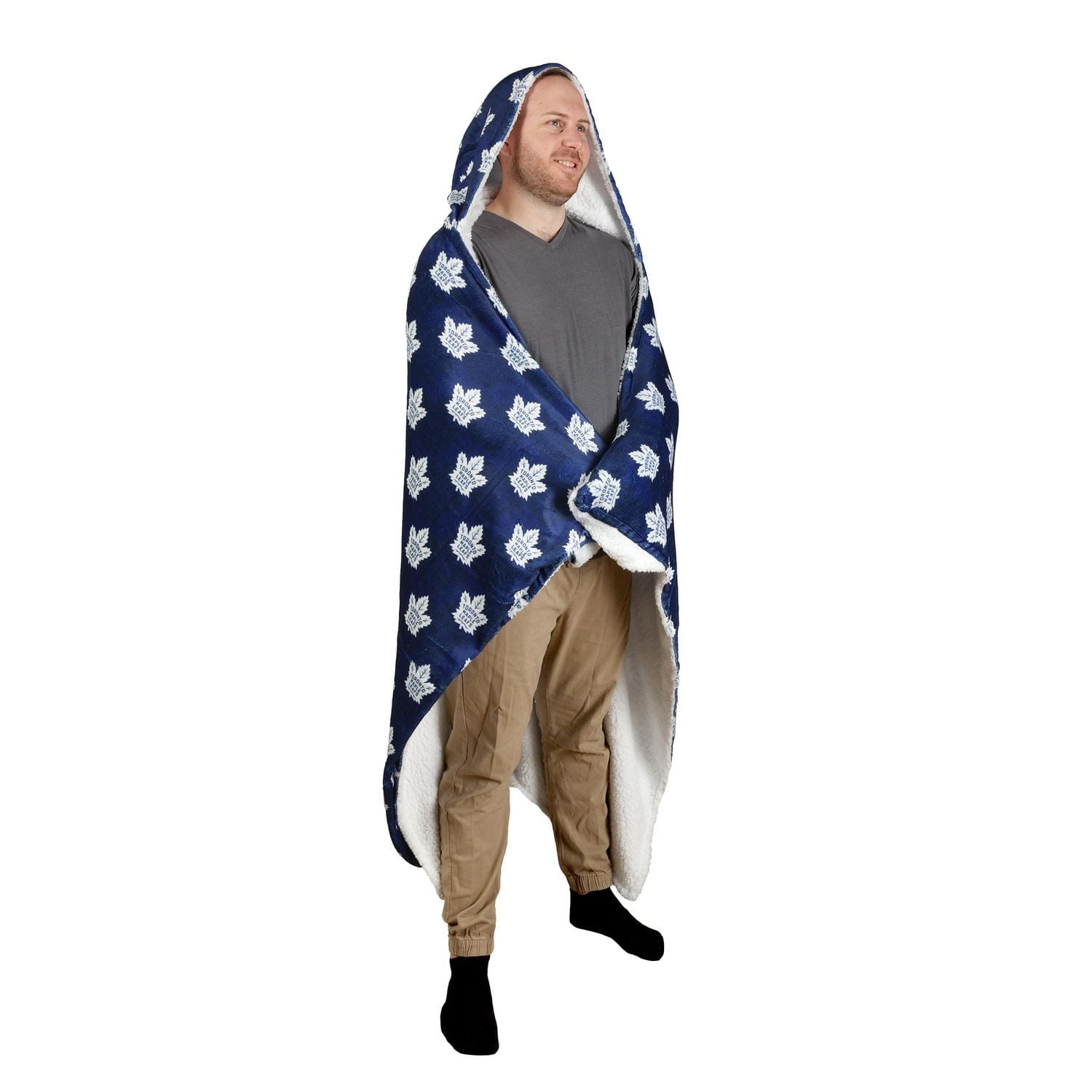 Click here for Nhl Toronto Maple Leafs Hooded Throw Blanket  50 X... prices