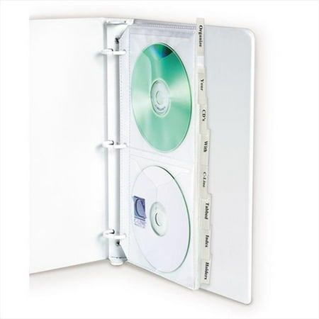 C-Line Products 61918BNDL3PK Deluxe CD Ring Binder Storage Standard ...