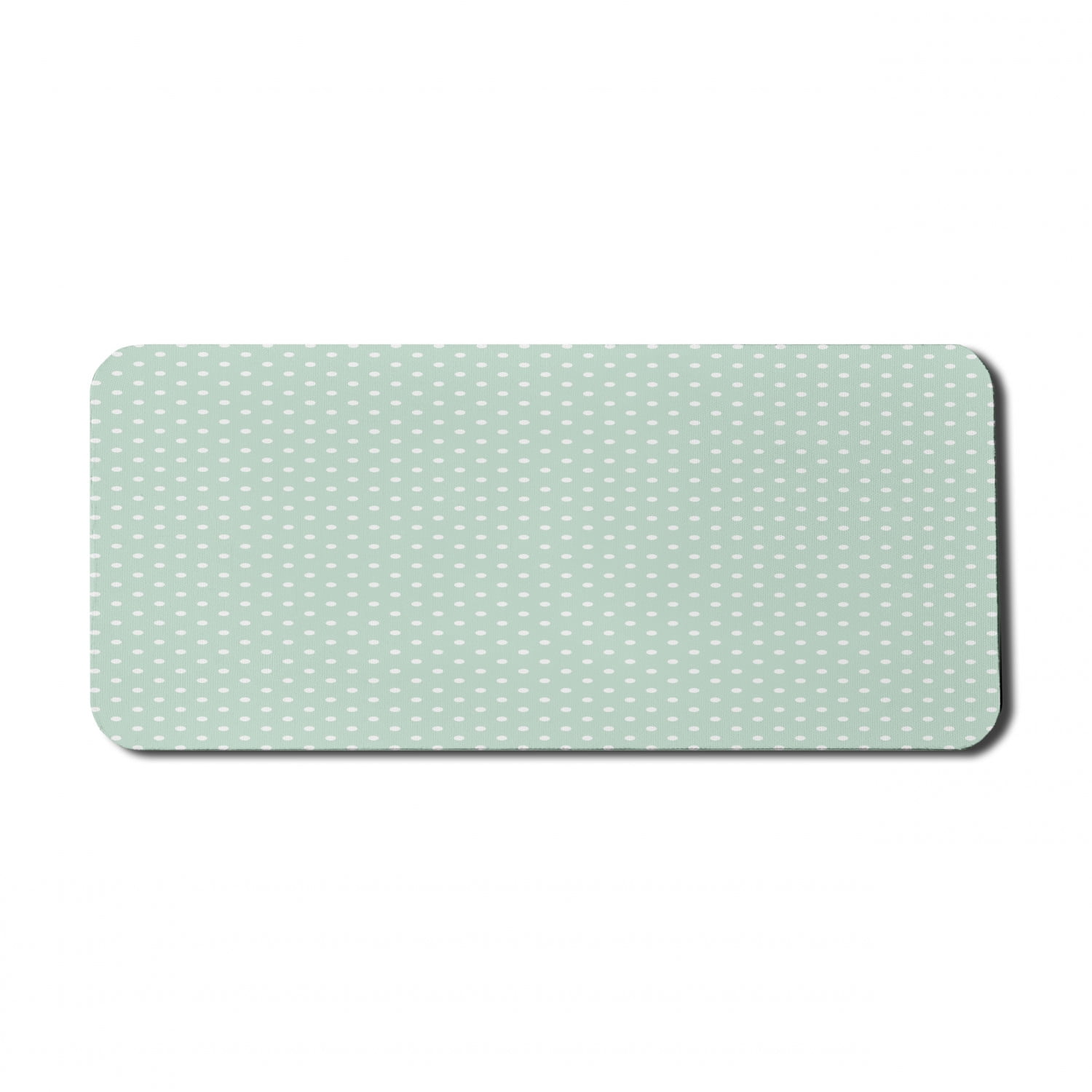 Green Computer Mouse Pad, Retro Style Baby Nursery Themed Pattern with ...