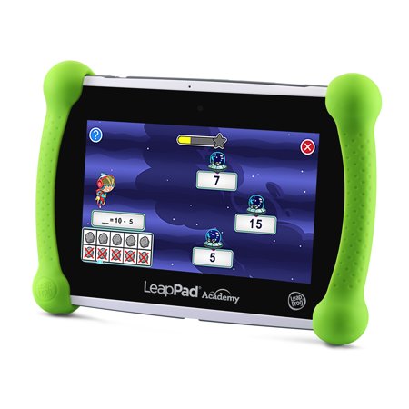 LeapFrog LeapPad Academy Green Kids Tablet with LeapFrog Academy ...
