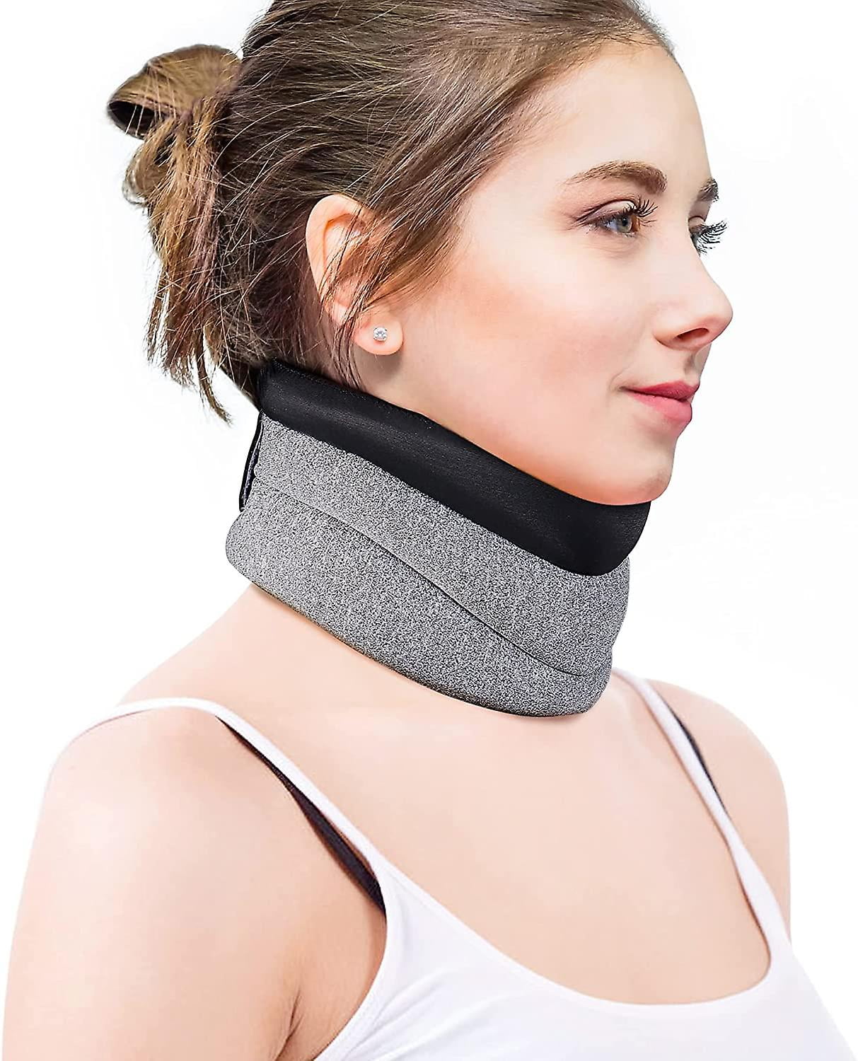 Soporte cervical para aliviar el dolor de cuello y estabilizar y ...