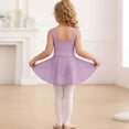DAETIROS Red Girls Tulle Dress Square Neck Sleeveless Soft Stretchy ...