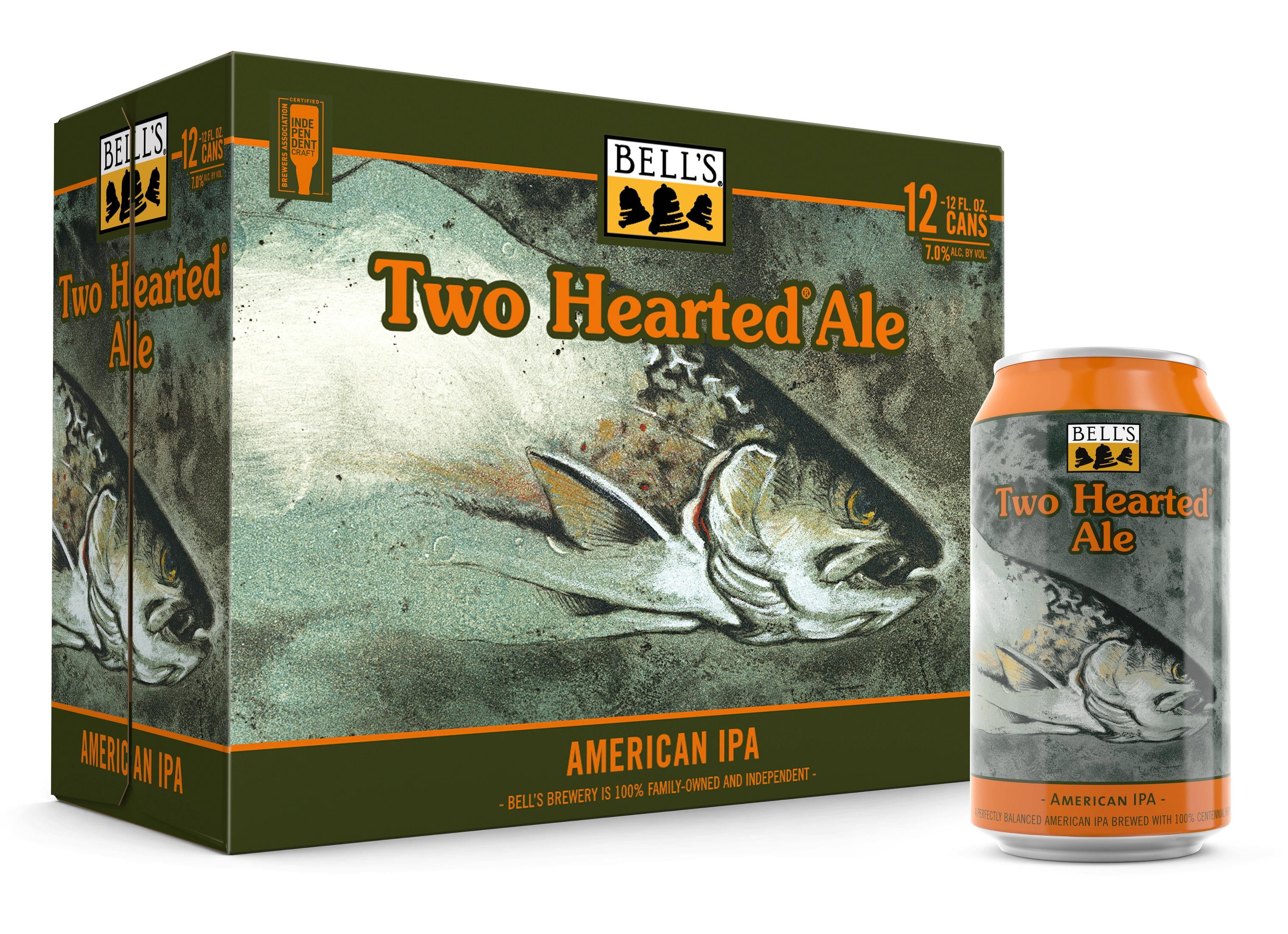 Bell's Two Hearted Ale, 12 pack, 12 fl oz cans – Walmart Inventory ...
