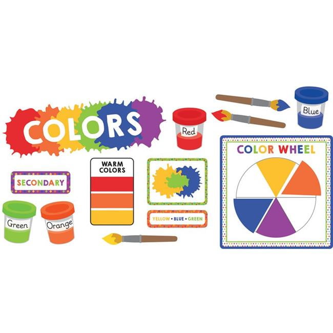 Carson Dellosa Cd 110350bn Colors Mini Bulletin Board Set Grade Pk 5
