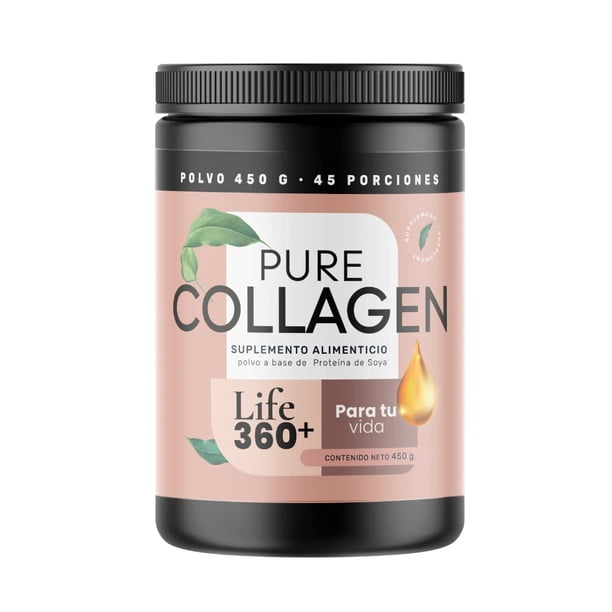Suplemento Alimenticio 405g Proteína de Soya para 45 días LIFE 360 ...