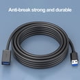 USB Extension Cable Long High Speed USB 3.0 Male to Female Flash Drive ...