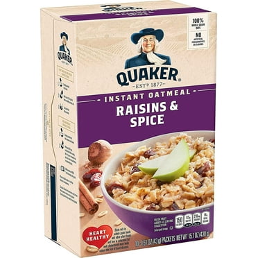 Quaker Instant Oatmeal Fruit Fusion Variety Pack, 32 Packets - Walmart.com