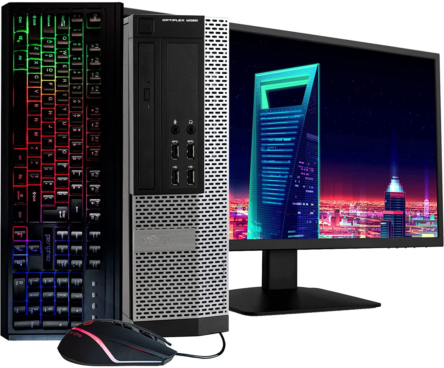 Restored Dell OptiPlex 3020 Small Form PC Desktop Computer, Intel i5 ...