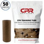 CPR Training Valves - 50 Pack (Paper) by CPR Assistant - Walmart.com