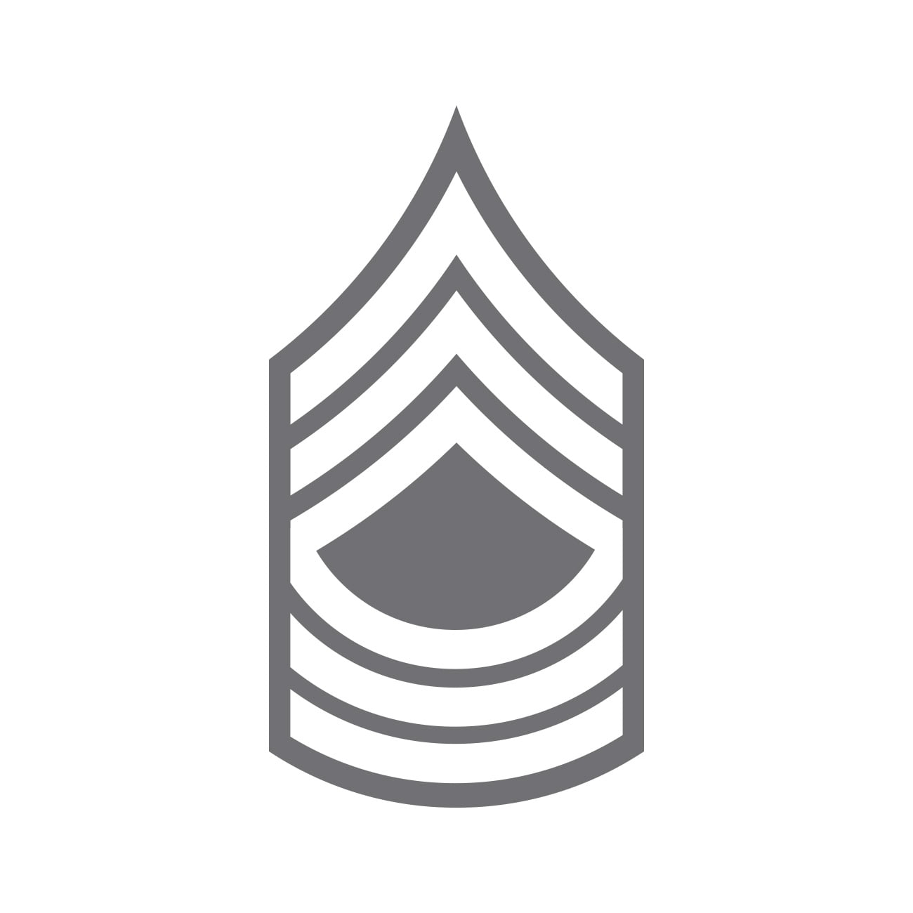 E-8 Master Sergeant Rank Sticker Decal Die Cut - Self Adhesive Vinyl ...