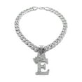 iJewelry2 Kings and Queens Crowned Initial Letter E Crystals Pendant ...