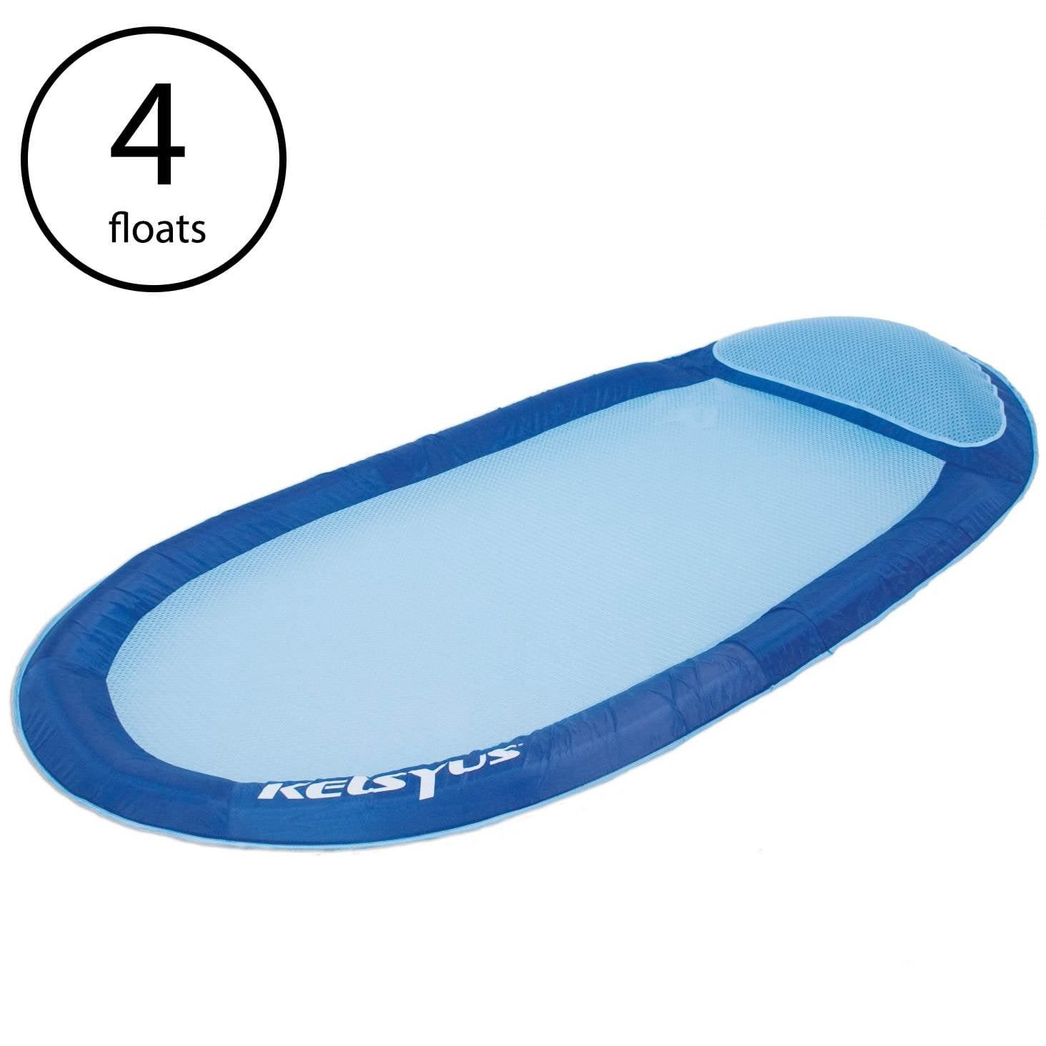 Kelsyus Floating Hammock Inflatable Swimming Pool Float Lounger Raft (4 ...