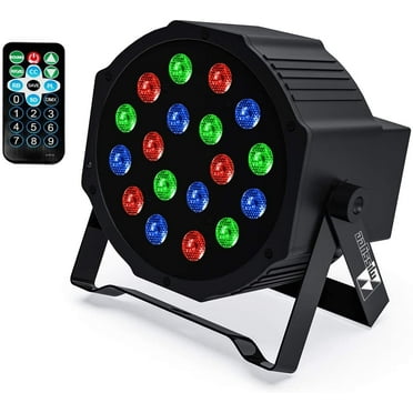 Missyee DJ Lights 4 in 1 Mixed Effect LED Pattern Lights Strobe Light ...