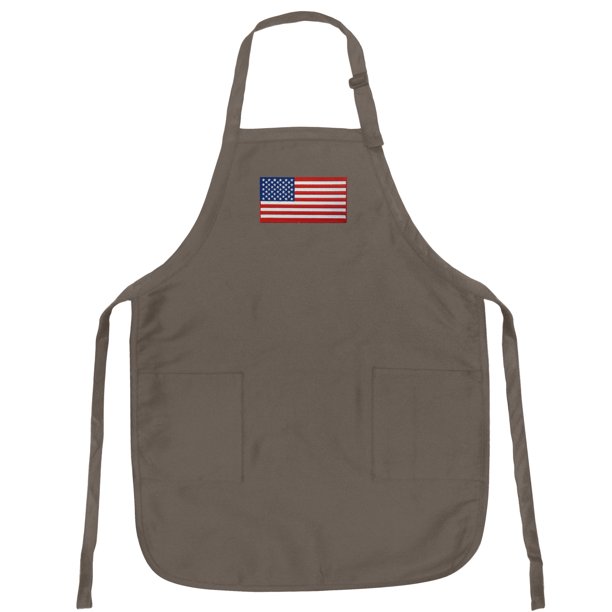 American Flag Apron Broad Bay USA Flag APRONS w/ Pockets & Adjustable ...