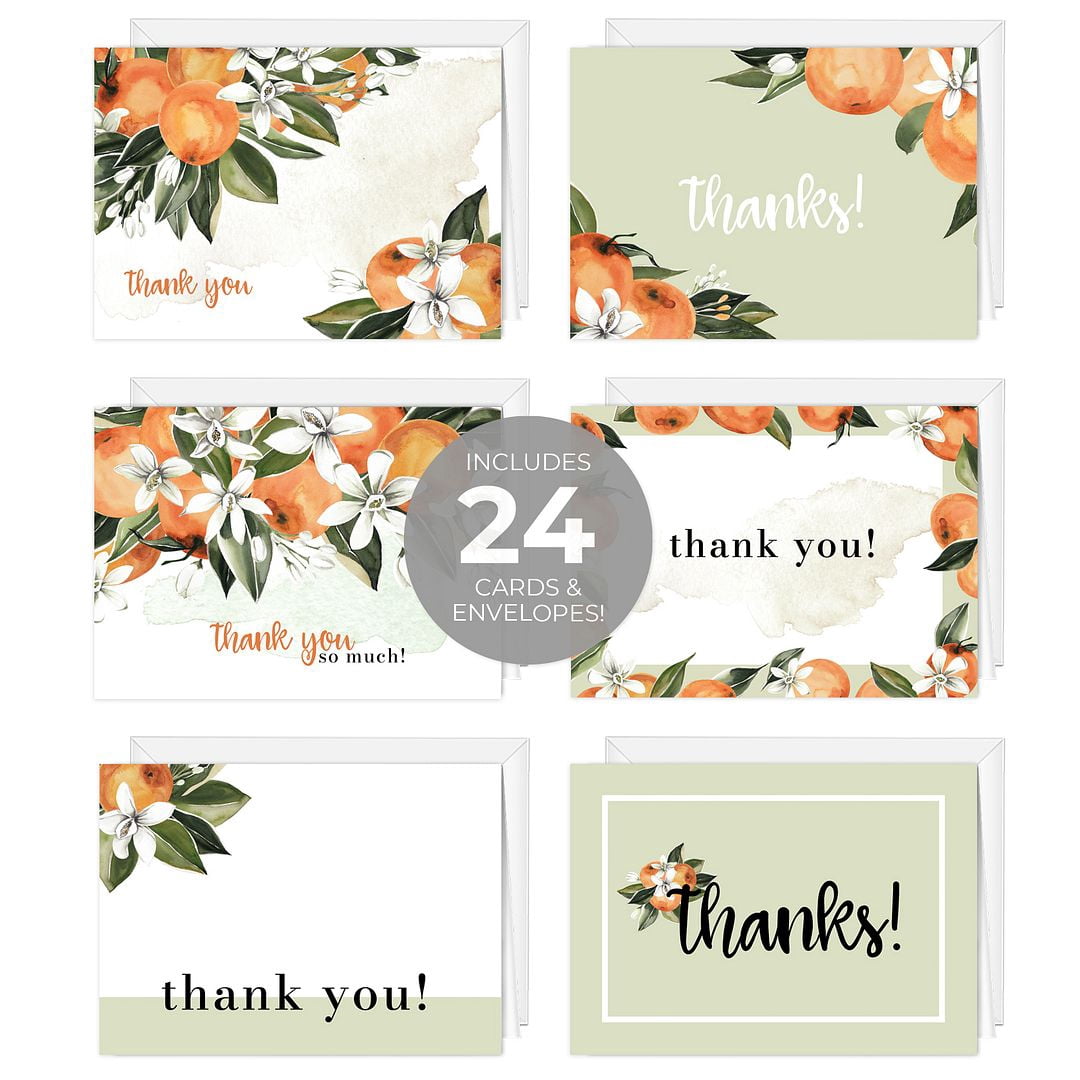 Thank You Note Cards