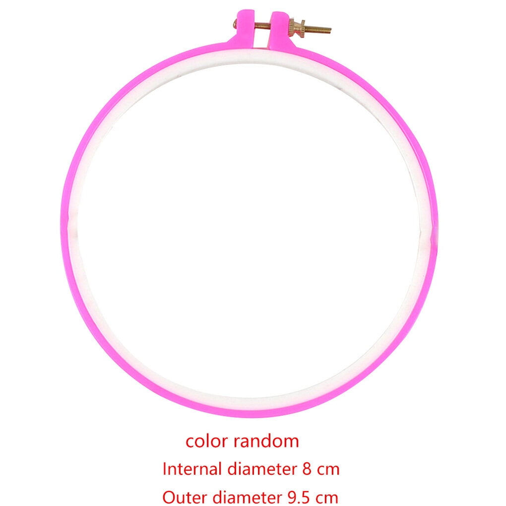 Click here for Decodeary 1pc Plastic Embroidery Hoop Sugar Color... prices