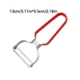 4PC Red Minibee Stainless Steel Y Shaped Peeler Premium Kitchen Gadget ...