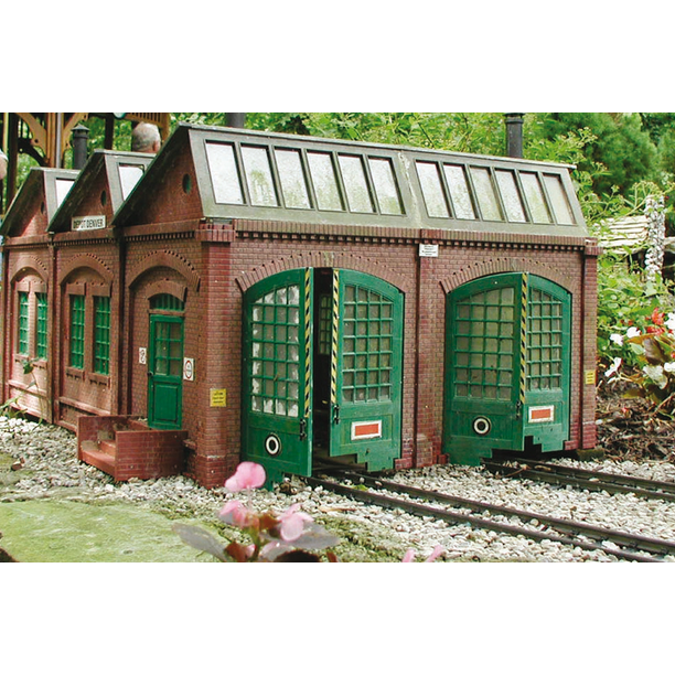 Piko 62001 G Scale Sonneberg Loco Shed Building Kit - Walmart.com
