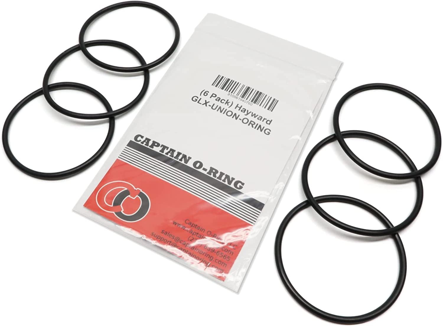 Captain O-Ring - GLX-UNION-ORING Replacement O-Rings for Hayward T-Cell ...
