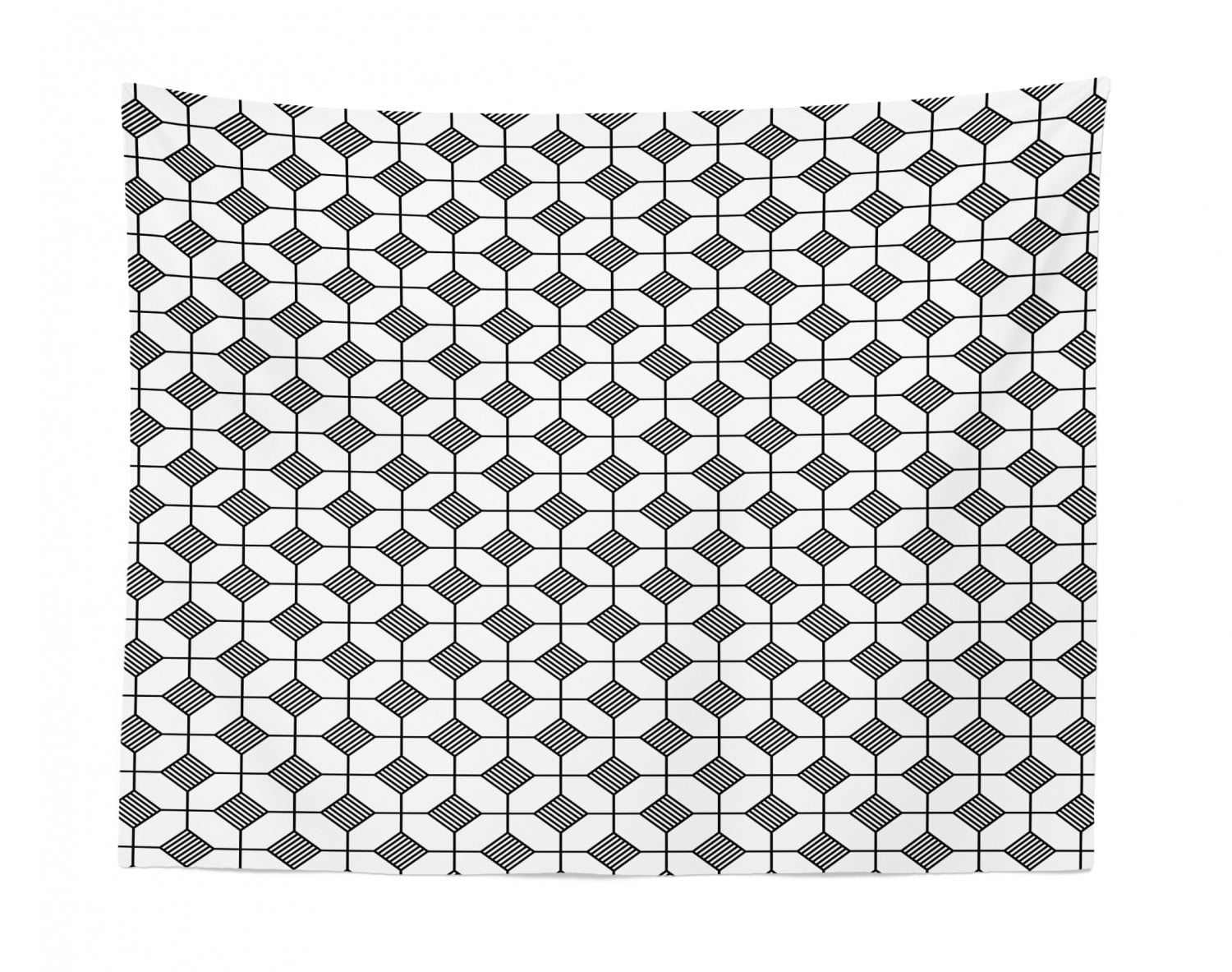 Abstract Tapestry, Vintage Art Deco Curlicue Nature Inspired Swirly ...