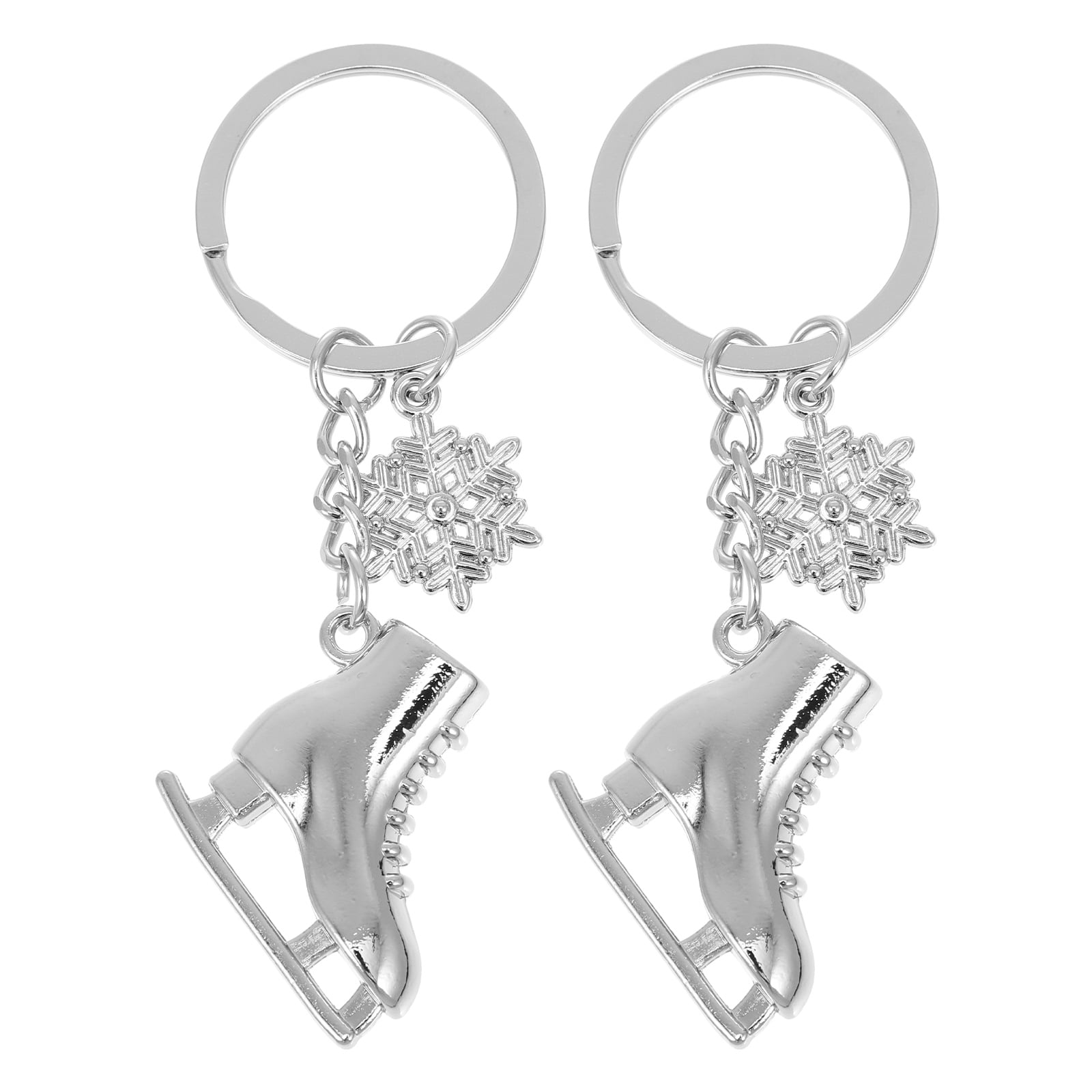 Click here for Kakowely Skating Keychain 2pcs Alloy Ice Skates Pe... prices