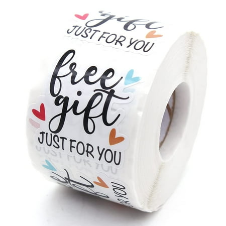 Littlefa 15A gift Just for You Stickers,Thank You Stickers,Bakeries ...