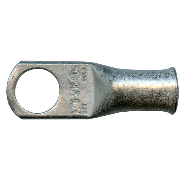 Tinned Copper Lug 6 AWG Gauge 5/16" Ring Wire Terminal Battery Cable ...